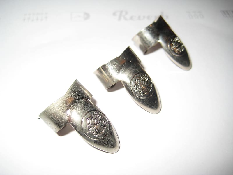 Pound Metal Finger Picks Pack of 3 | Reverb