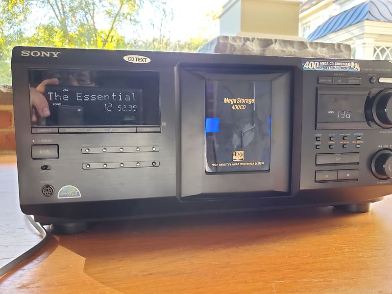 Sony CDP-CX400 Black | Reverb