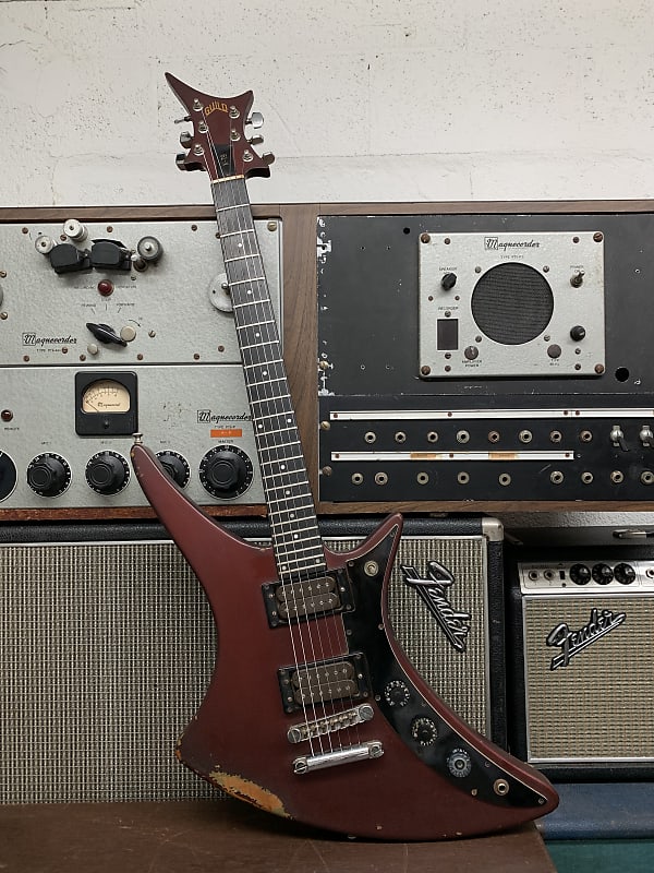 Guild X79 Skyhawk 1980s Maroon w/ HSC | Reverb