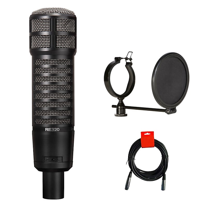 Electro-Voice RE320 Broadcast Announcer Microphone with | Reverb