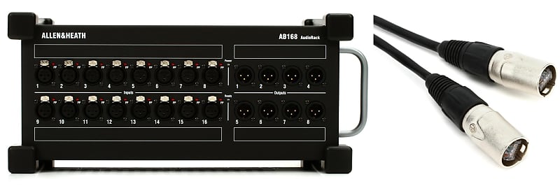 Allen & Heath AB168 16x8 Digital Stage Box for Qu / Avantis / | Reverb