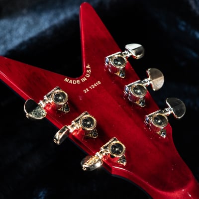 Dean ML USA 2024 NAMM Guitar/Trans Red/Floyd Rose | Reverb