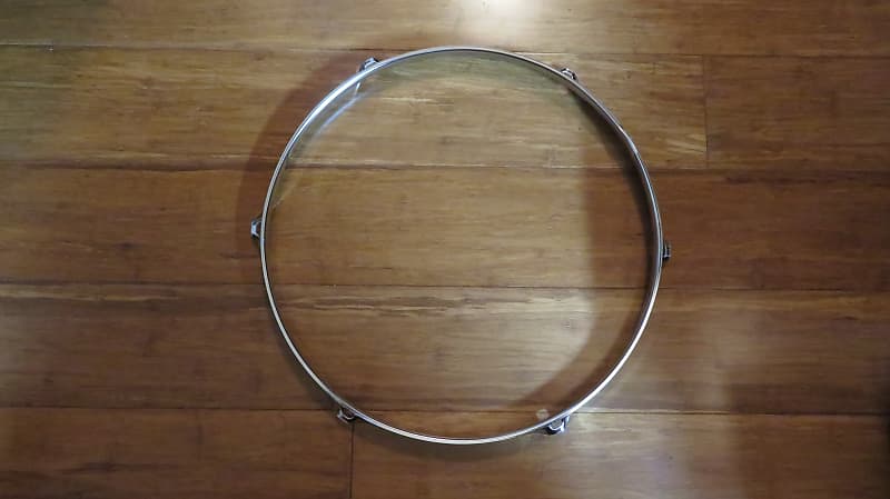 Drum Hoop - 15" 6 Lug - Chrome - Great Condition!!!!! | Reverb