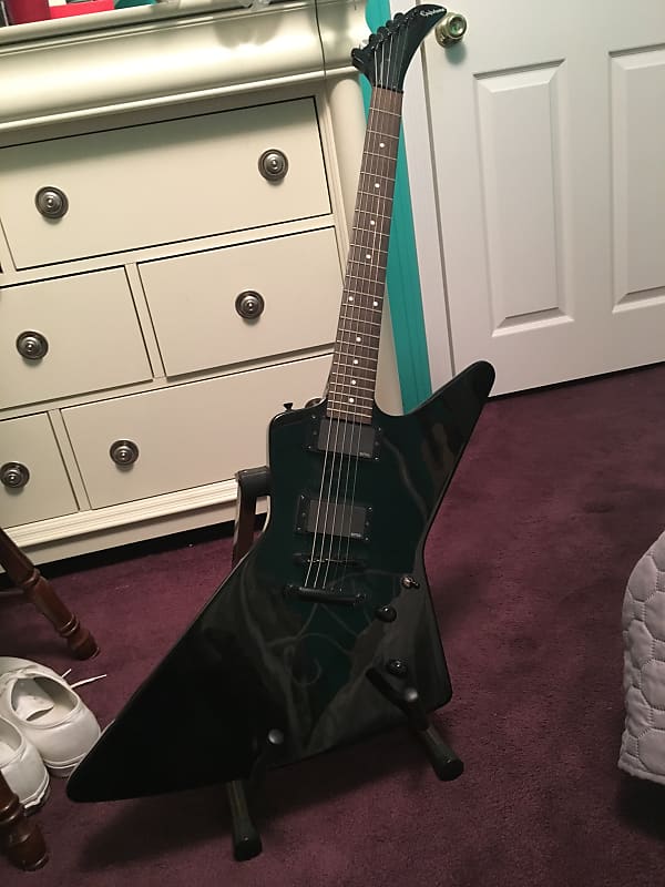 Epiphone 1984 Explorer EX Guitar Ebony | Reverb