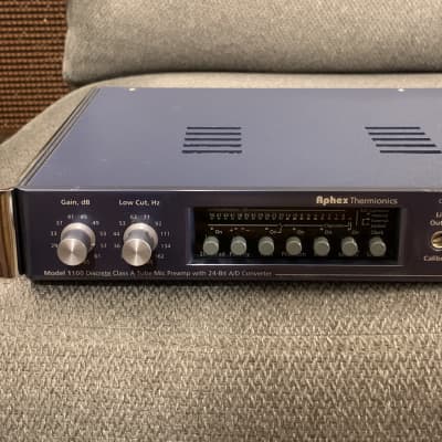 Aphex 1100 Thermionic MK1 stereo tube mic preamp | Reverb