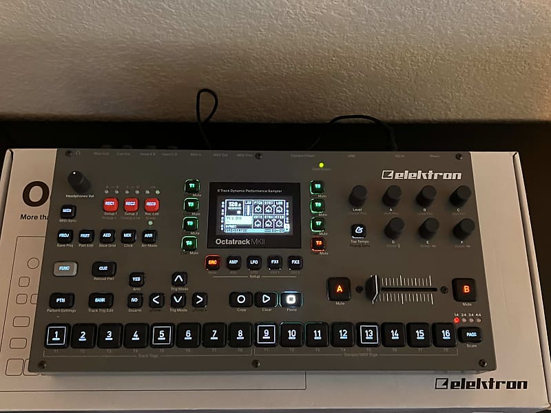 Elektron Octatrack MkII! In Box! Upgrades! | Reverb