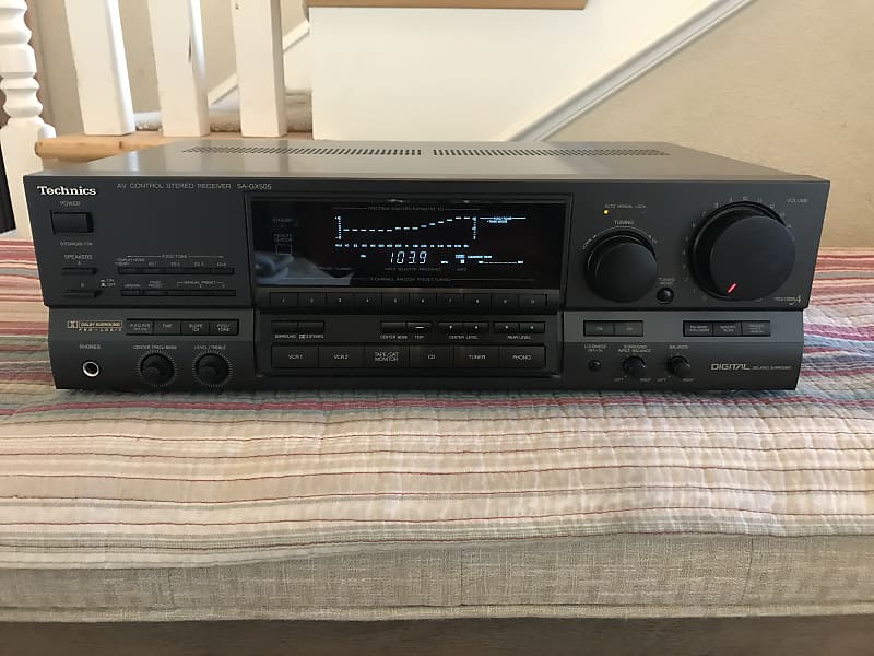 Technics SA-GX505 AV Control Stereo Receiver | Reverb