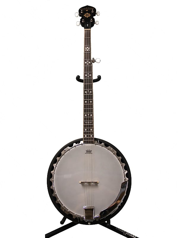 Oscar Schmidt LEFT HAND 5-String Banjo, Mahogany Resonator, | Reverb