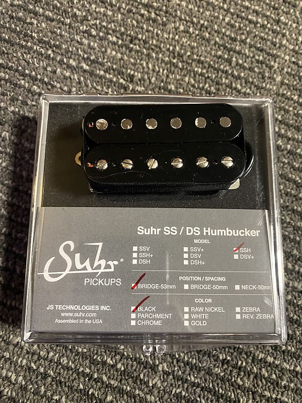 Suhr SSH Bridge Humbucker - 53mm - Black | Reverb