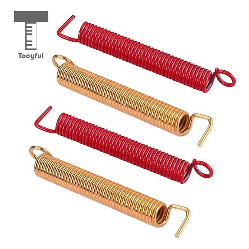 4 Piece Guitar Bridge Tremolo Tension Springs Set | Reverb