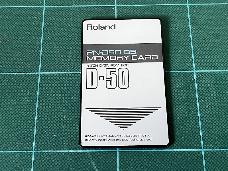 Roland PN-D50-03 PATCH DATA ROM for D-50, D-550 | Reverb