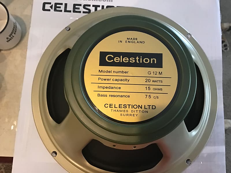Celestion G12M Heritage Series 16 Ohm Guitar Speaker | Reverb