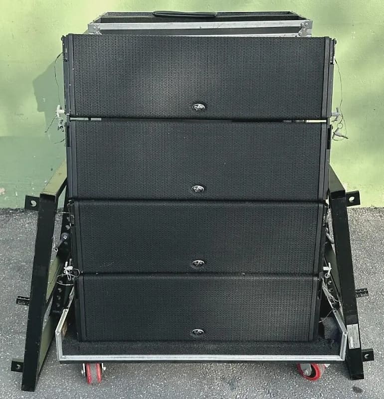 DAS Audio CA-28A Line Array Speakers W/Case/Fly Frame (LOT OF | Reverb