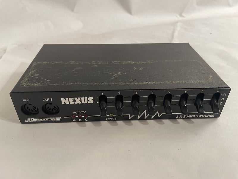 JLCooper Electronics Nexus 3x8 MIDI Switcher | Reverb