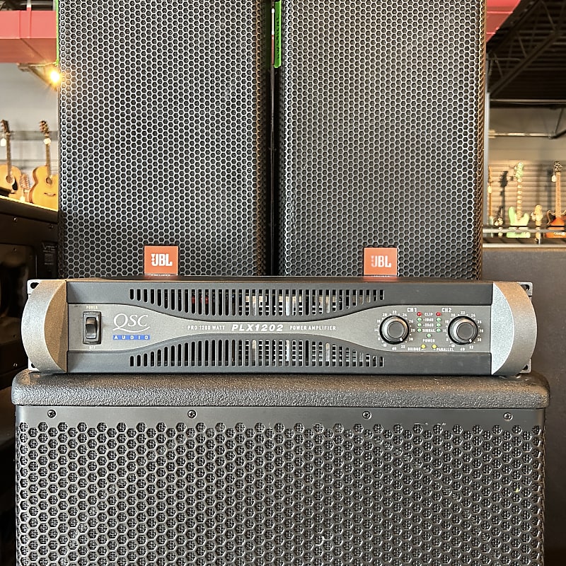 QSC PLX1202 1200 Watt Power Amplifier | Reverb