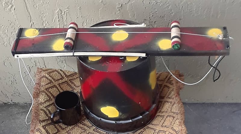 African-American one-string board zither (diddley bow) | Reverb
