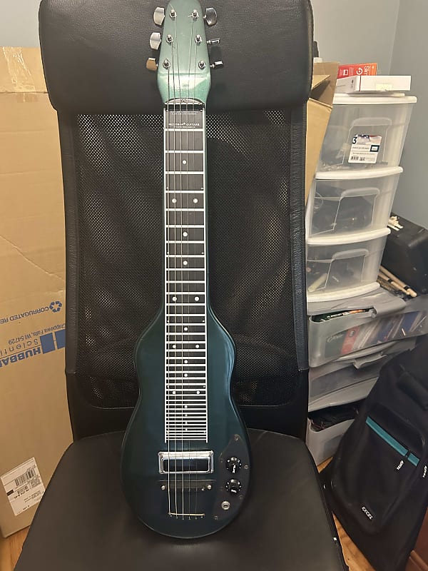 Melobar Guitar Lap Steel Sometime in the past - Green | Reverb