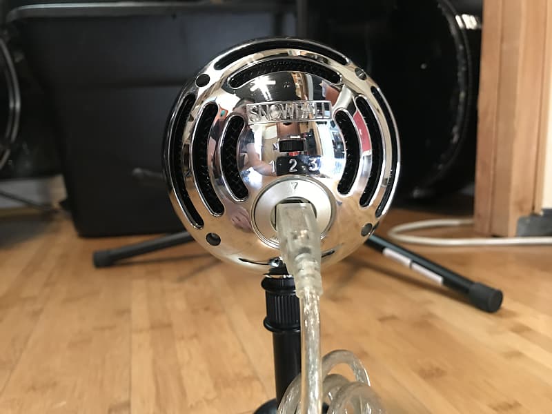 Blue Snowball iCE USB Mic 2010s - Gloss Black, free shipping | Reverb