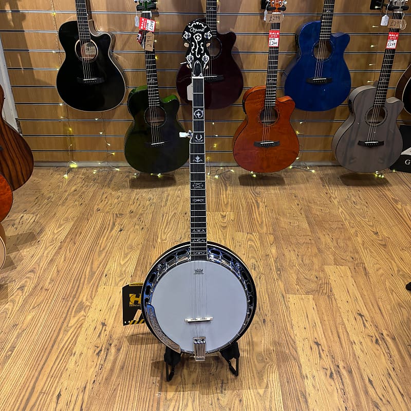 Ozark 5 String Banjo with Padded Gig Bag | Reverb
