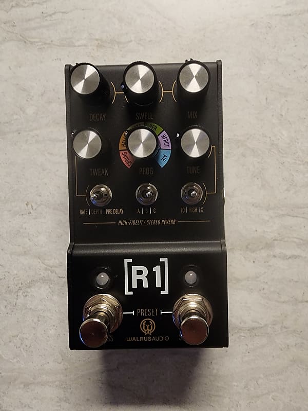 Walrus Audio Mako R1 High-Fidelity Reverb 2021 - Black | Reverb
