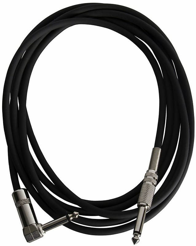On-Stage - 10ft Right Angle - Instrument Cable | Reverb