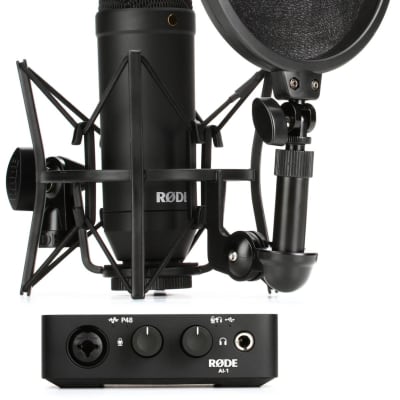 Rode Complete Studio Kit with NT1 Microphone and AI-1 Audio | Reverb