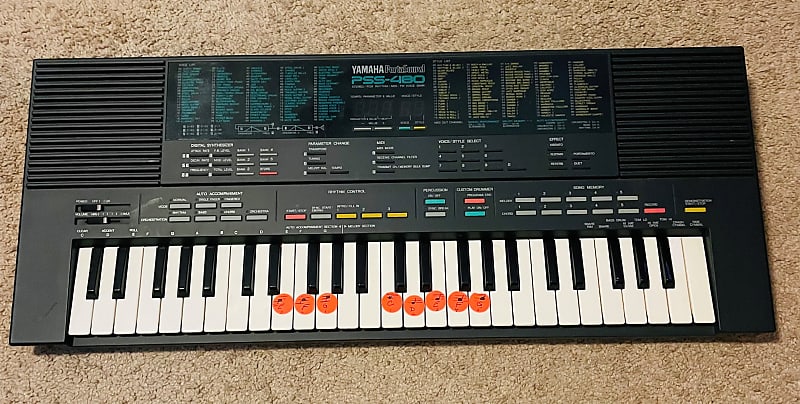 Yamaha Keyboard PSS-480 - (2012-15) - Black | Reverb