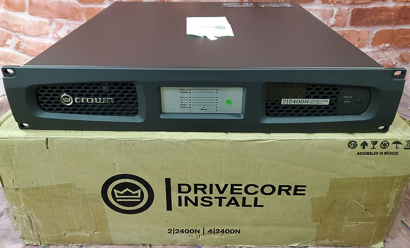 USED Crown DCi 2|2400N 2x2400N 2-channel 2400W 4Ω w/Blu Link | Reverb