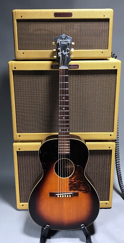 Recording King Carson J. Robison Model K 1930's - 1940's | Reverb