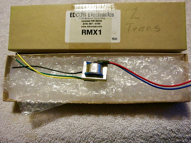 Edcor RMX1 Ribbon Microphone Transformer | Reverb