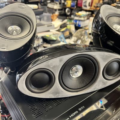 Tested KEF HTS-3001 SP3588 satellite speakers/ center channel | Reverb