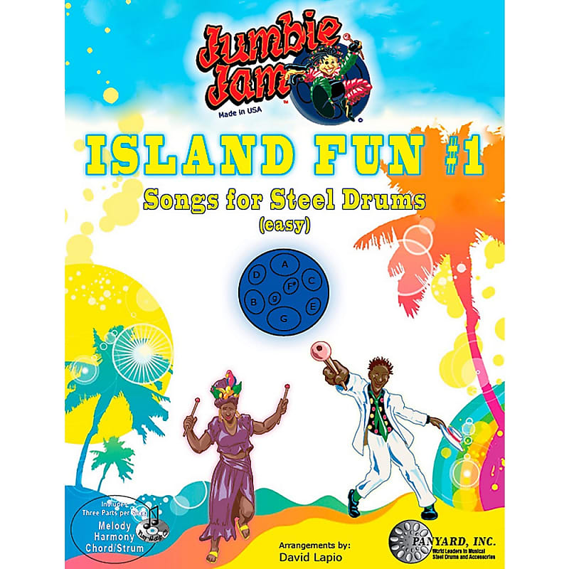 Panyard Jumbie Jam Island Fun #1 Song Book | Reverb