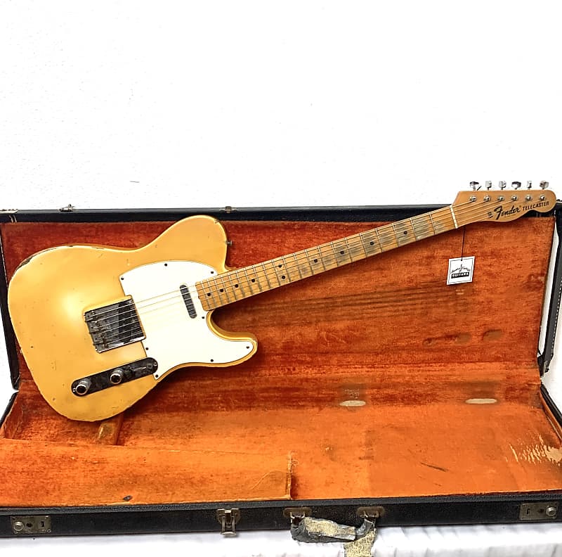 Fender Telecaster Maple Cap 1967 - Blonde | Reverb