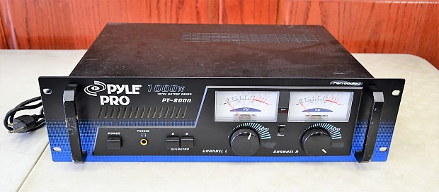 Pyle Pro PT-2000 Stereo Rack Power Amplifier Amp | Reverb