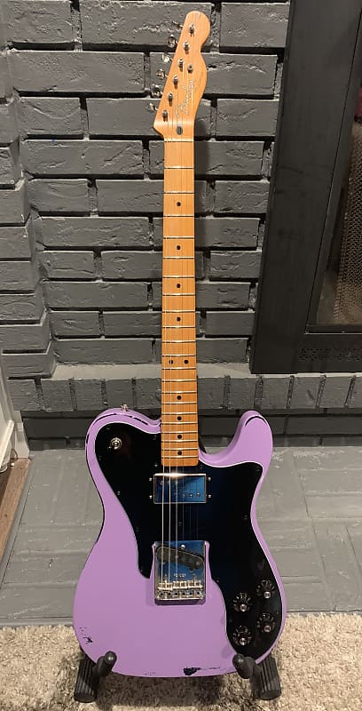 **COMPLETELY CUSTOM**Big River/Fender ‘72 Tele Custom**PURPLE | Reverb