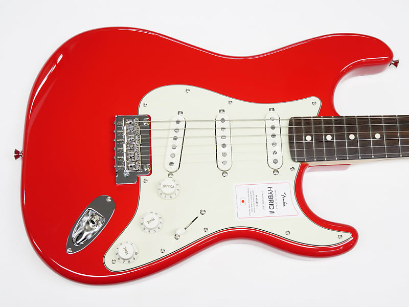 Fender Made in Japan Hybrid II Stratocaster 2022 Modena Red | Reverb