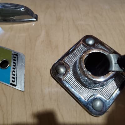 Ludwig 22" bass drum 70's-80's blue olive badge - maple | Reverb