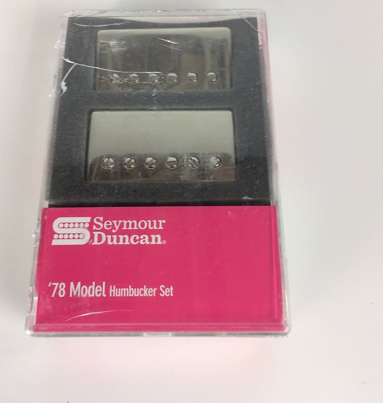 Seymour Duncan '78 Model Humbucker Pickup Set, Nickel Cover | Reverb