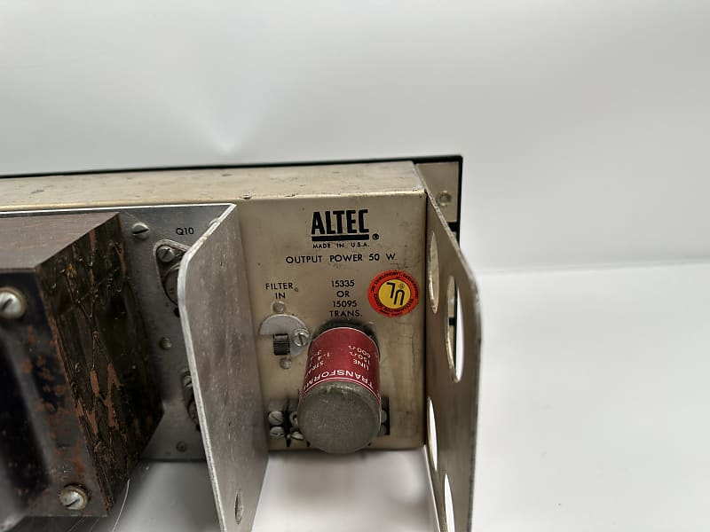 Altec Lansing 1593A 50 Watt Solid State Power Amplifier | Reverb