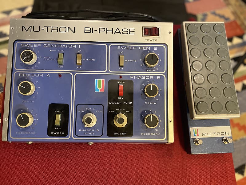 Musitronics Mu-Tron Bi-Phase with C100 Pedal | Reverb