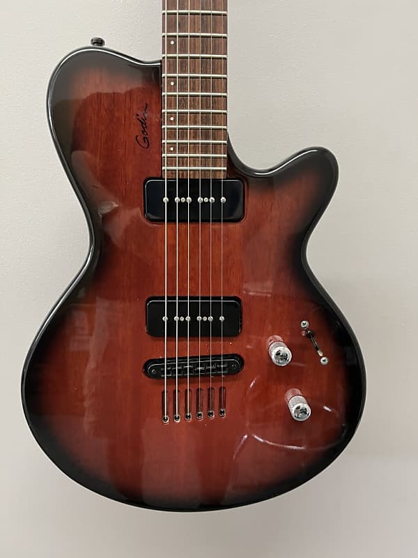 Godin LG Solid Body Electric Guitar Mahogany | Reverb