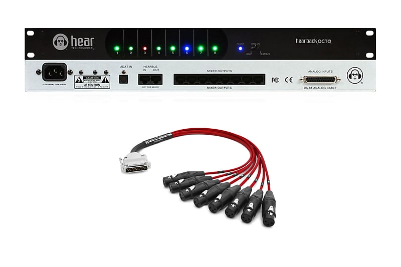 Hear Technologies Hear Back OCTO Hub | 8-input Personal | Reverb