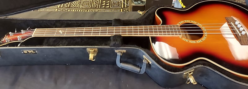 Michael Kelly Firefly Bass Mkff4sb Sunburst | Reverb