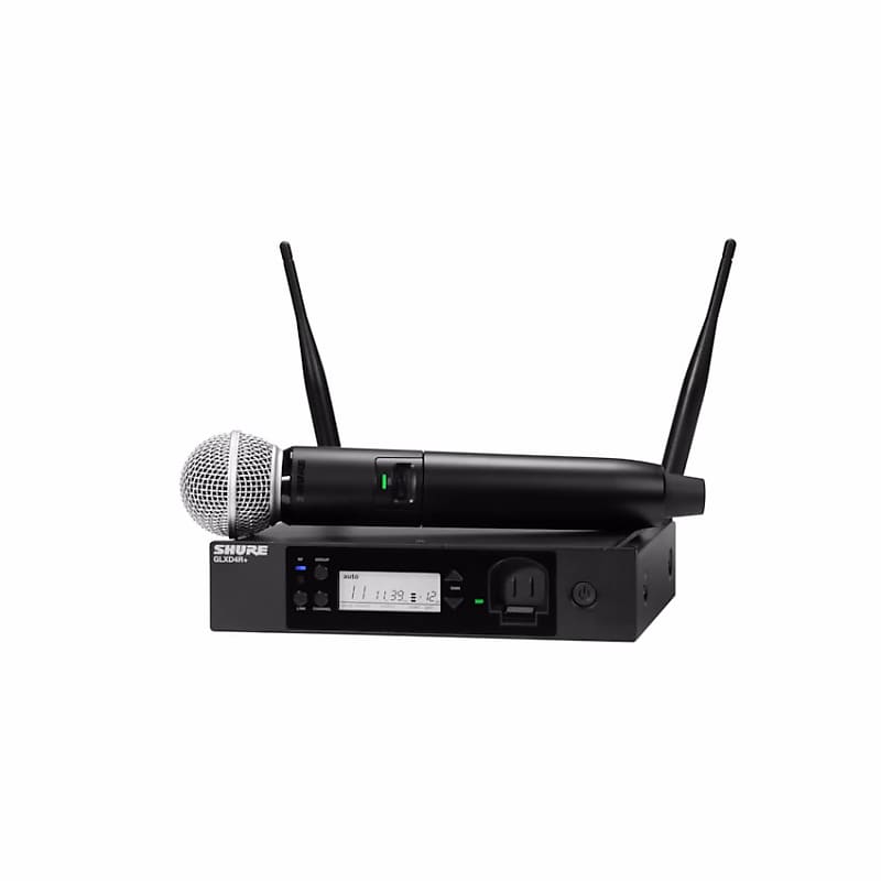 NEW Shure GLXD24R+ Digital Wireless Rack System with SM58 | Reverb