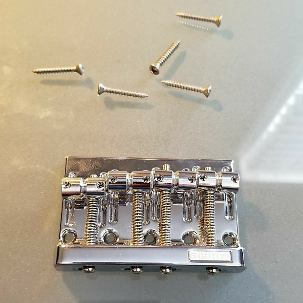 Gotoh 201 Fender Hi-mass Bass Bridge Nickel | Reverb