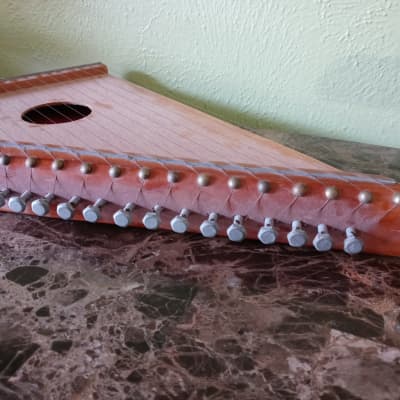 Vintage 16" Lap Harp 15 String Lyre Stringed Zyther Type | Reverb