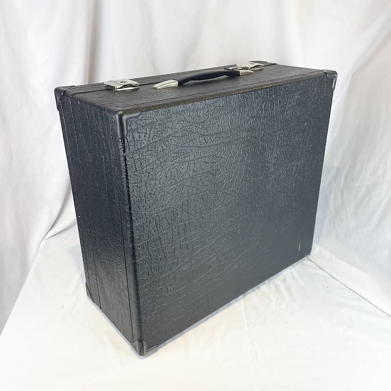 Black Italian Accordion Case 20" x 18" x 9" (50.5cm x 45.5cm | Reverb
