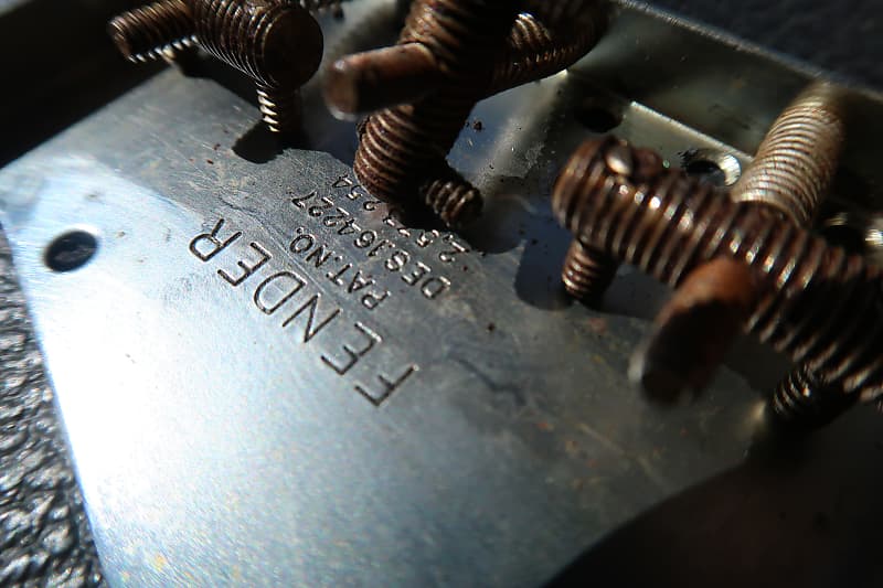 60's Fender Telecaster Bridge PAT.PEND. Tele / barrel grooved | Reverb