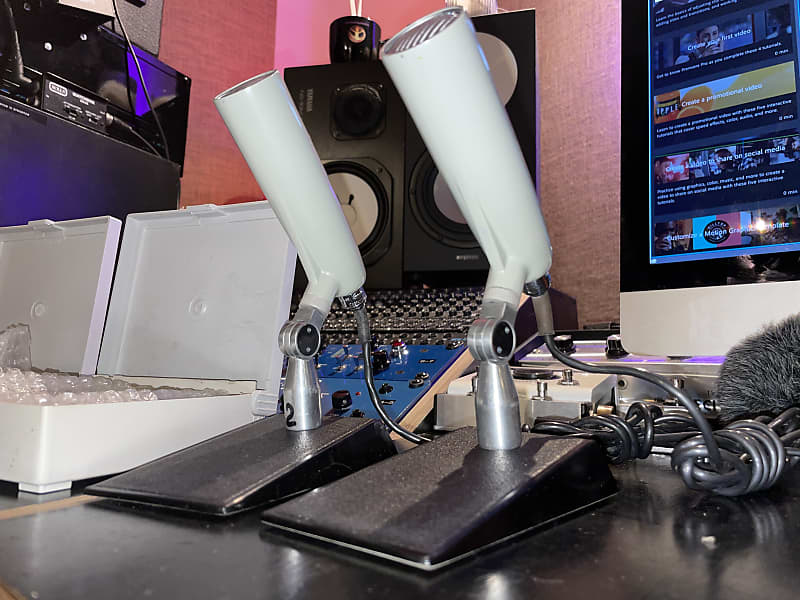 Pair of clean modified 1970’s Octava MD-59’s converted to | Reverb