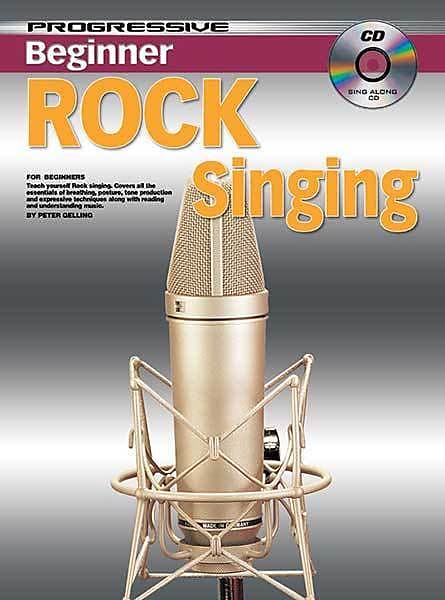 Progressive Beginner Rock Singing Book/CD | Reverb